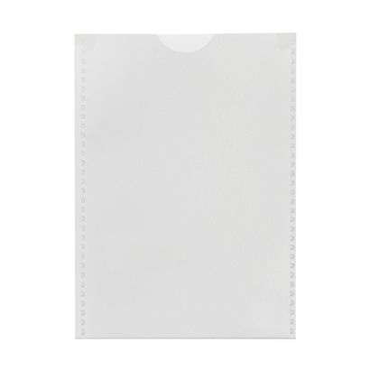 A7 Pochette plastique non-perforée, transparent | SPRINTIS